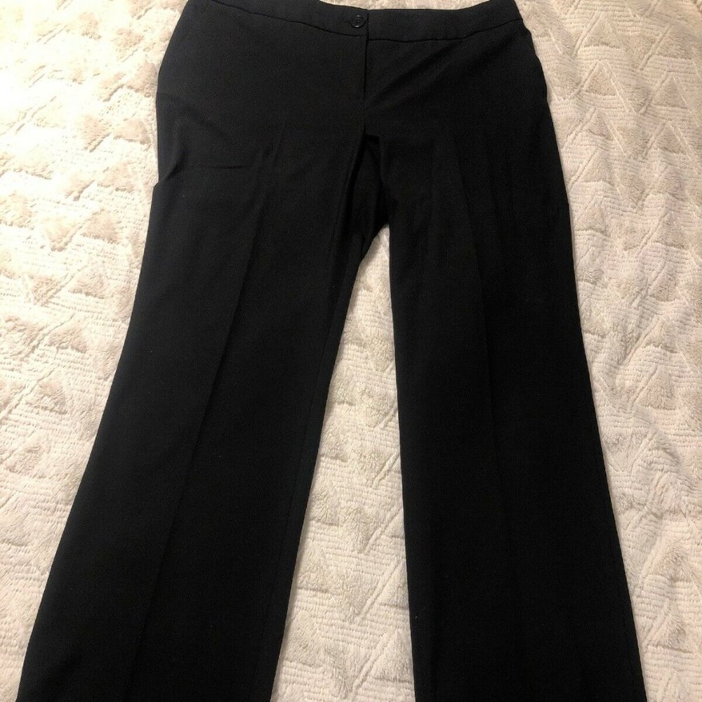 Talbots Dress Pants 12p Petite Signature Black - Gem